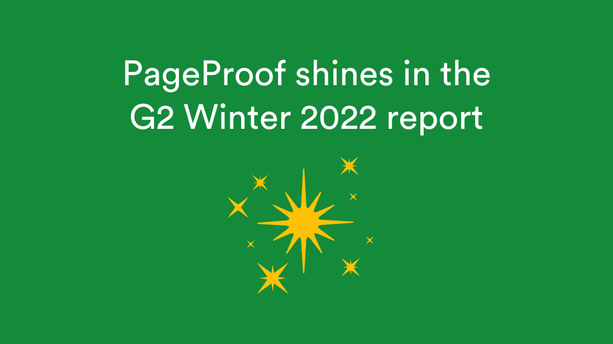 PageProof Shines in the Latest G2 Online Proofing Review
