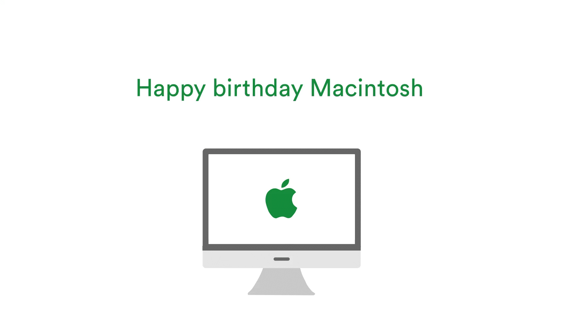 Happy 35th birthday Macintosh
