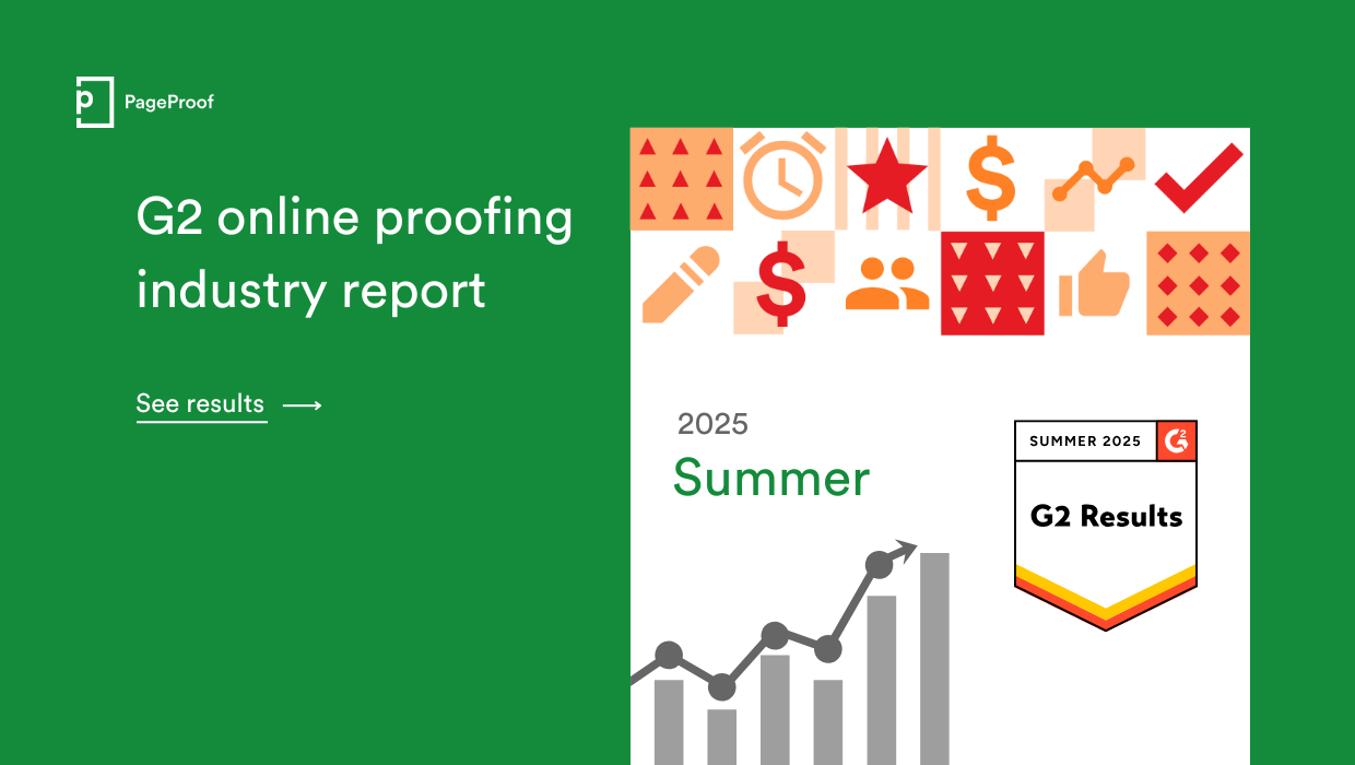 PageProof is G2’s Highest-Rated Online Proofing Platform